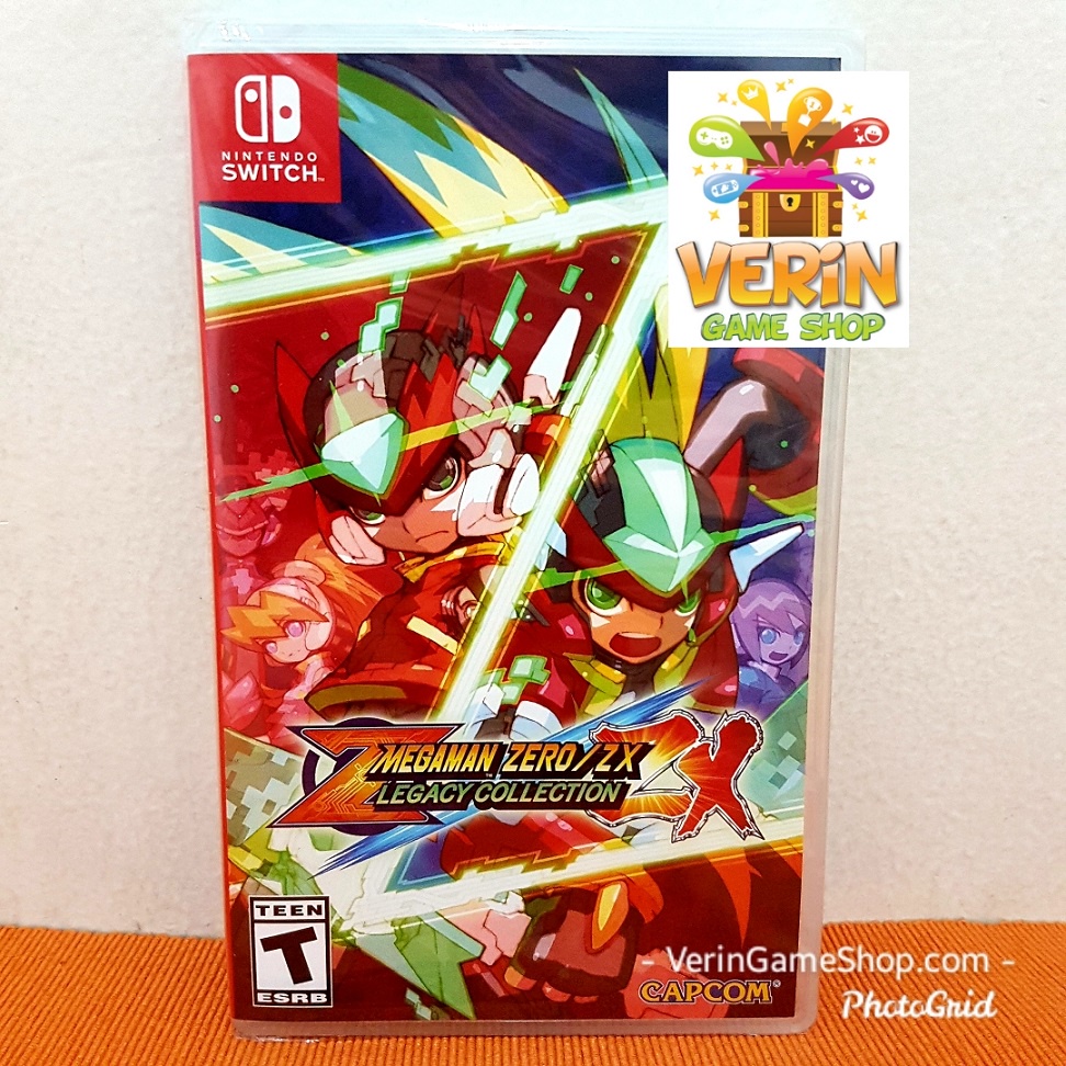 Jual Switch Mega Man Zero / ZX Legacy Collection - Megaman | Shopee ...
