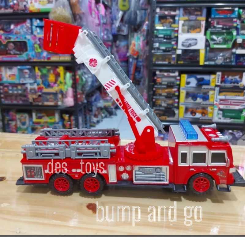 Jual MAINAN MOBIL PEMADAM KEBAKARAN FIRE RESCUE BUMP AND GO/MOBIL ...
