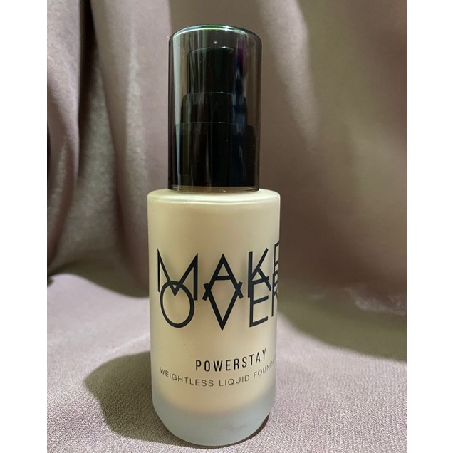 Jual MAKE OVER Powerstay Weightless Liquid Foundation 33 ml - Matte ...