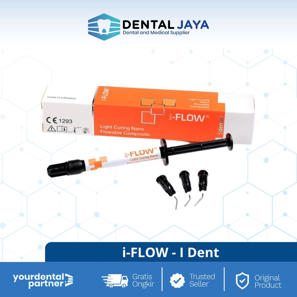 Jual Dental Jaya Flow Composite I - Flow Nanohybrid / Resin Composit ...