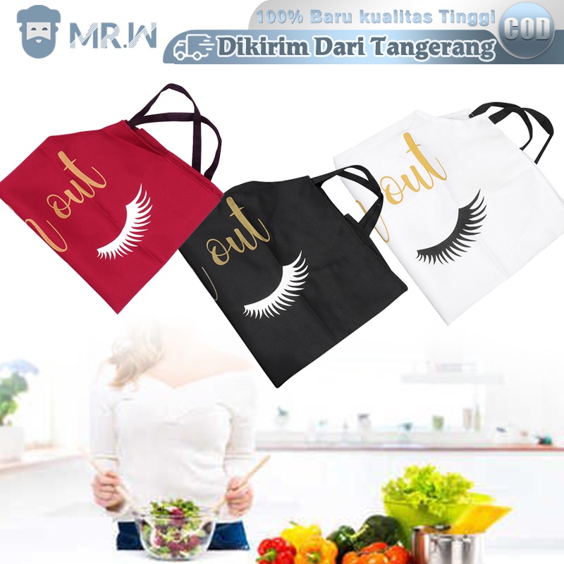 Jual Apron Eyelash Apron Celemek Beauty Studio Celemek Salon Untuk ...