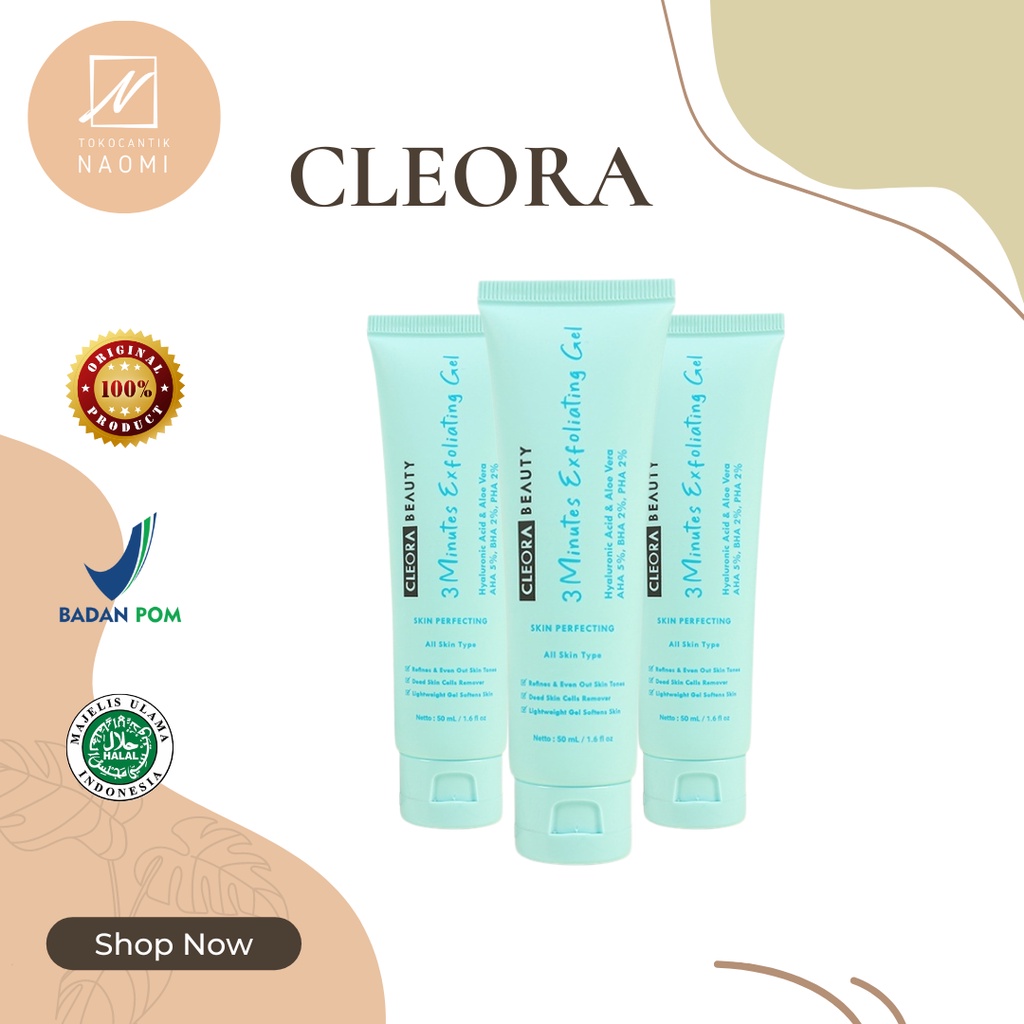 Jual CLEORA | Cleora 3 Minutes Exfoliating Gel | ORIGINAL 100% [BPOM ...