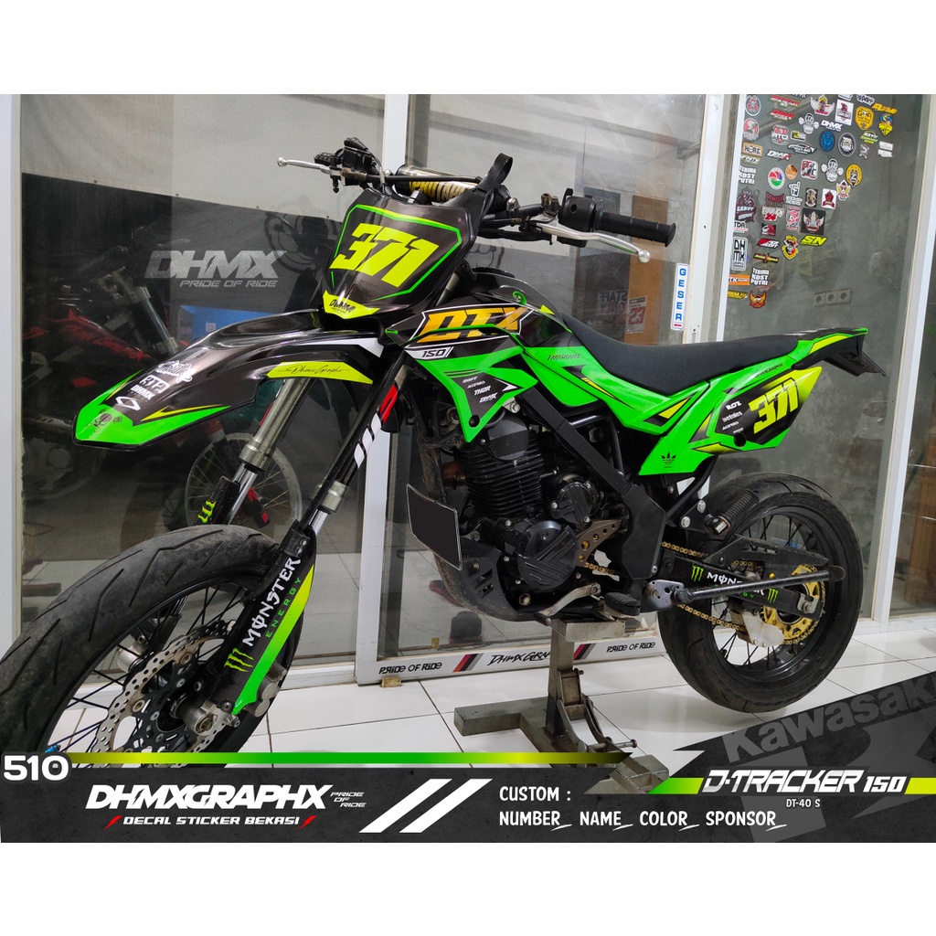 Jual DHMX Decal Sticker D Tracker D-Tracker 150 (DT-40 S) | Shopee ...