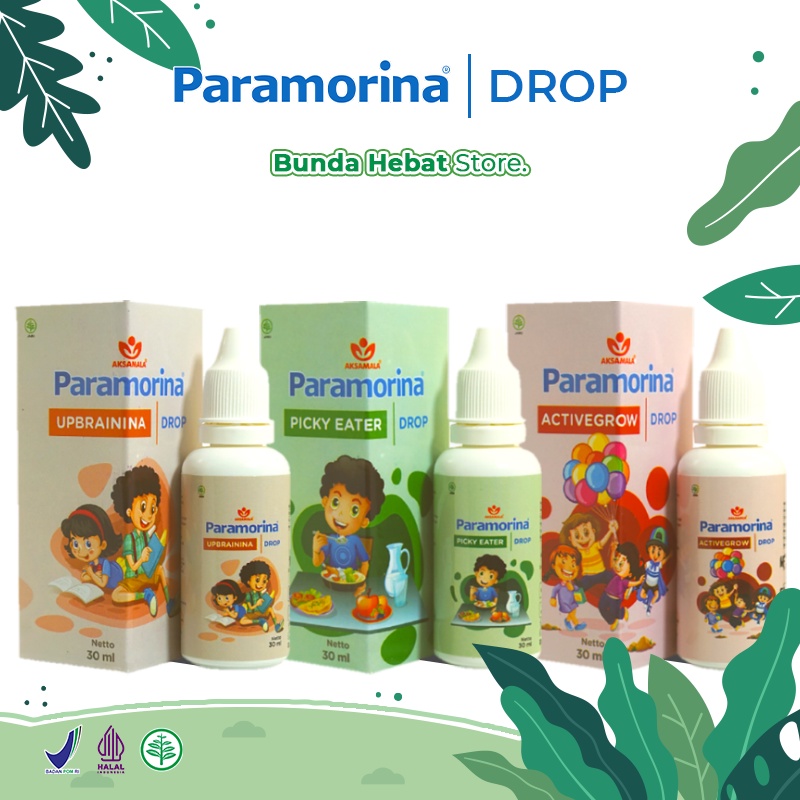 Jual Paramorina Tetes/ Drop (BANTU LANCAR BICARA, JALAN & LAHAP MAKAN ...