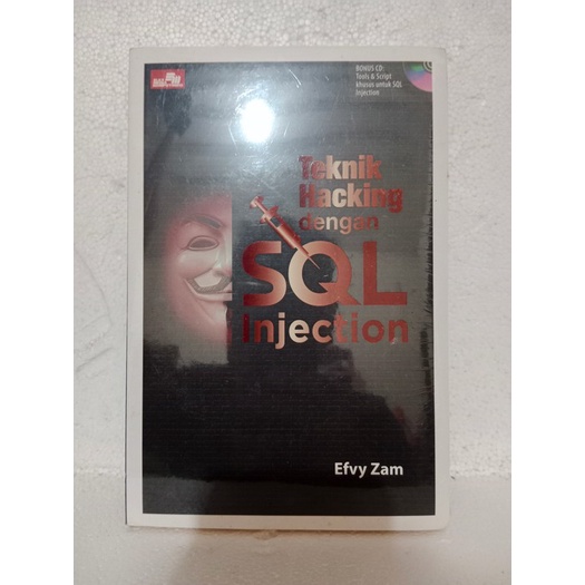 Jual Buku Teknik Hacking Dengan Sql Injection Oleh Efvy Zam Shopee