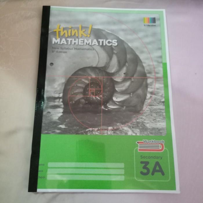 Jual Workbook Think! Mathematics 8Th Edition Workbook 3A (Baca ...