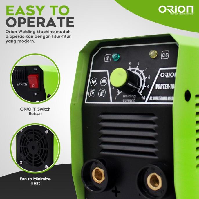Jual Mesin Las Orion Mesin Las Inverter Orion Vortex-100 | Shopee Indonesia