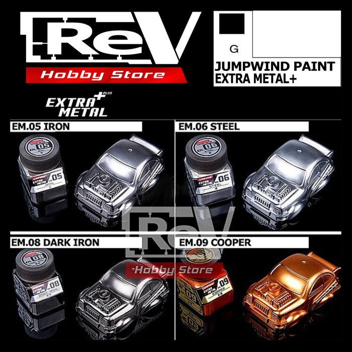 Jual Produk Unggulan Jumpwind Extra Metal Duraluminium Cat Gundam ...
