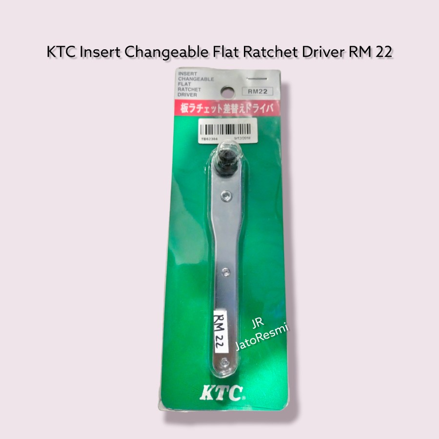 Jual Stang Obeng Ratchet KTC Insert Changeable Flat Ratchet Driver RM ...