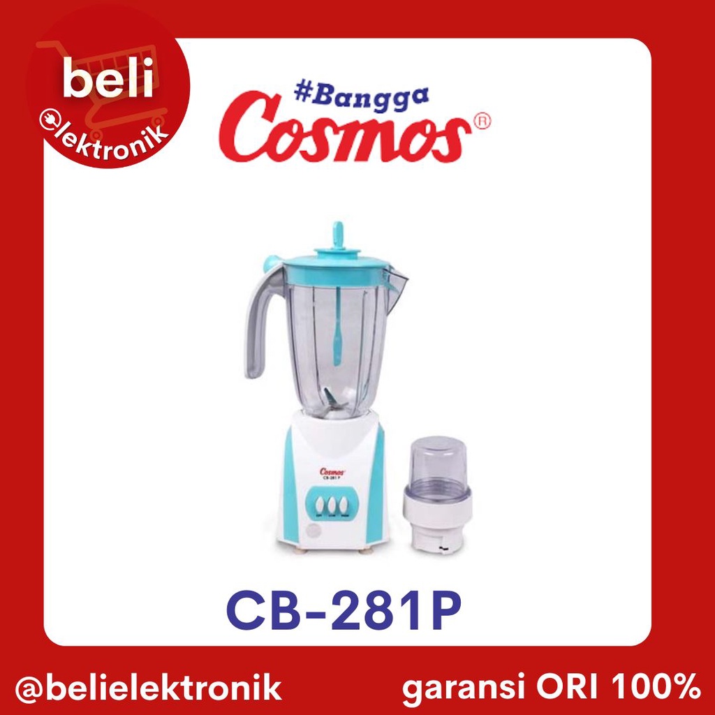Jual COSMOS Blender Plastik 2 In 1 CB-281P Kapasitas 2 Liter | Shopee Indonesia