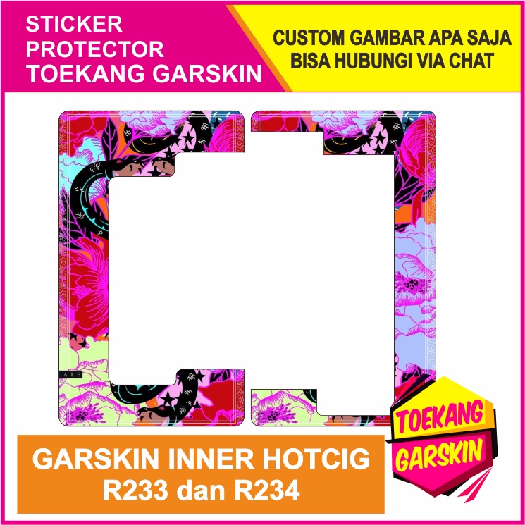 Jual Garskin INNER Hocig R234 dan Hocig R233 motif PINK | Shopee Indonesia