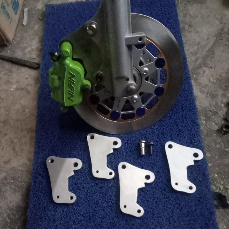 Jual braket cakram Mio sporty Mio pertama Mio 5 tl kaliper Nissin ...