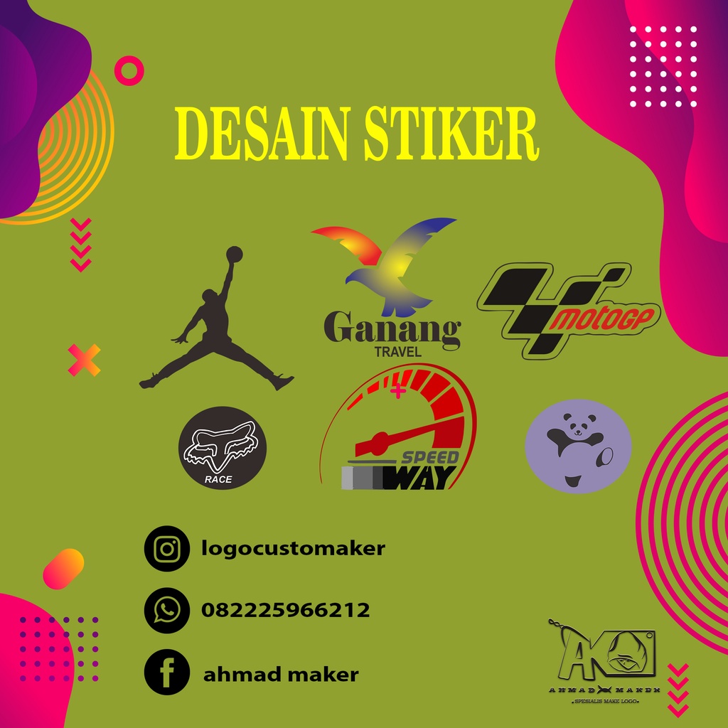 Jual Jasa Stiker/Jasa Desain Logo/Logo Perusahaan/Logo UMKM/Logo Keren ...