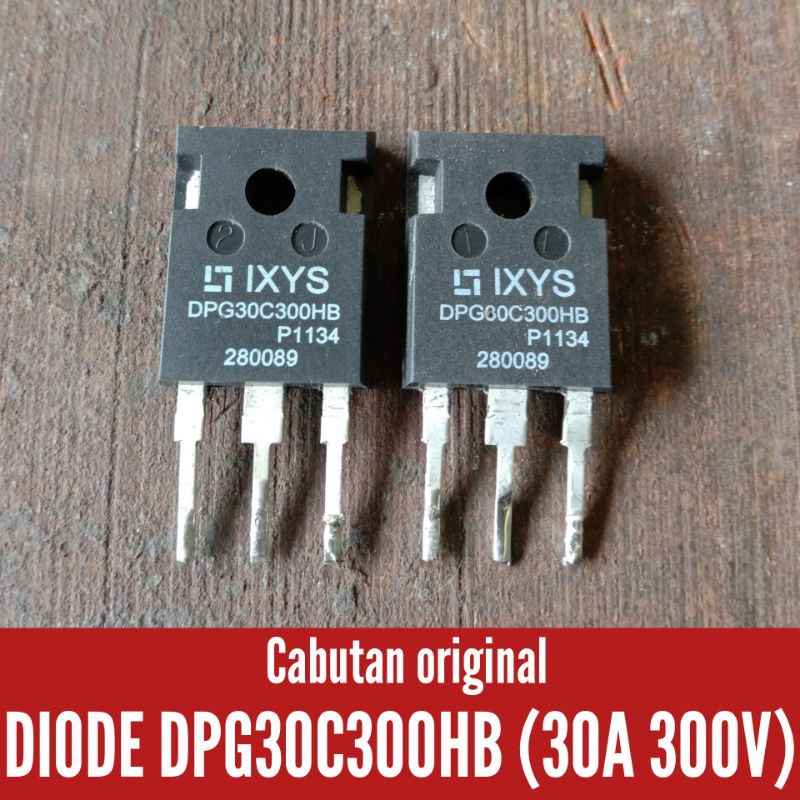 Jual DIODE DPG60C300HB (30A 300V) | Shopee Indonesia
