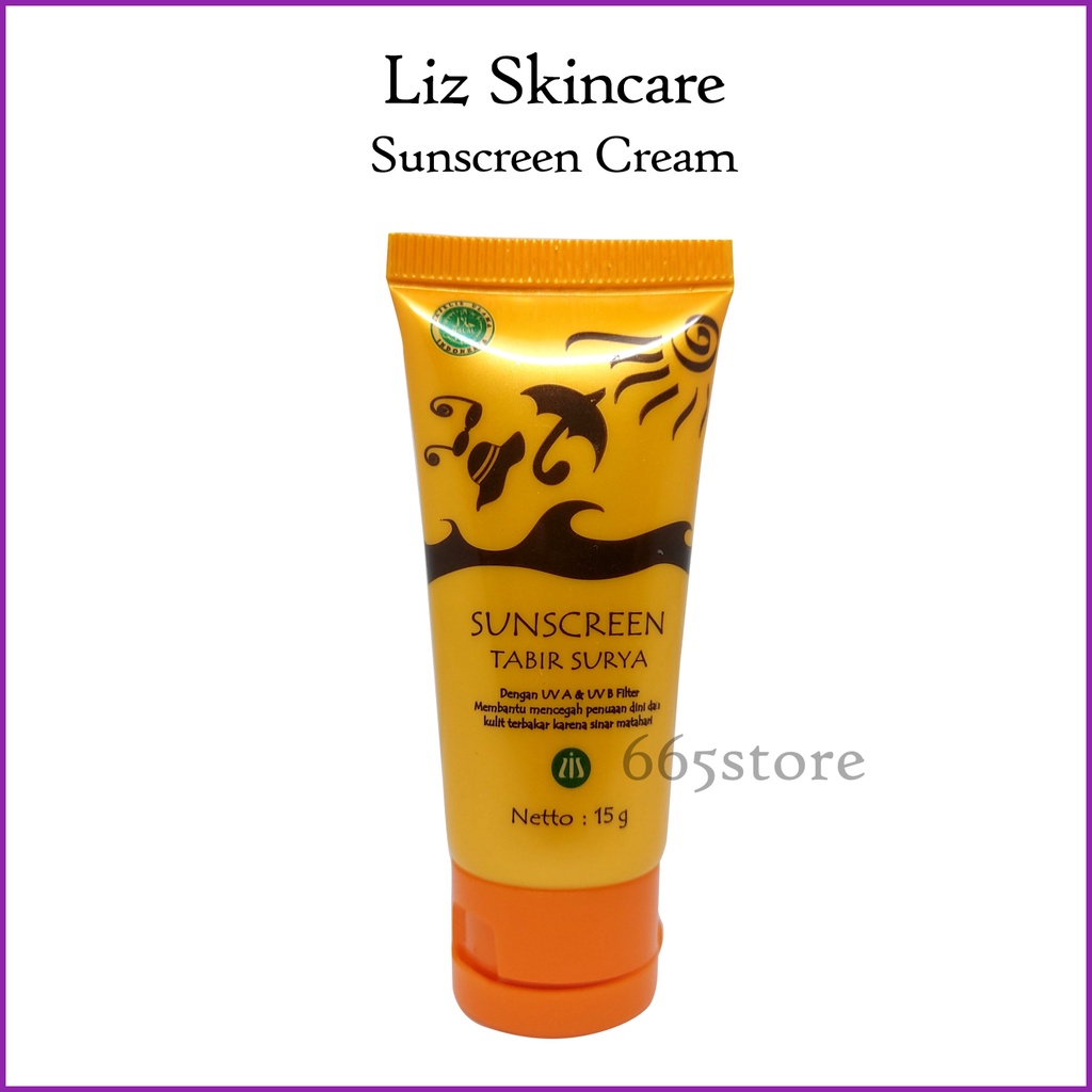 Jual Liz Skincare Sunscreen Cream 15gram - Krim Tabir Surya Anti ...