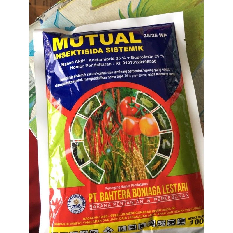 Jual Mutual 100gr insektisida pestisida Obat pertanian obat sawah ...