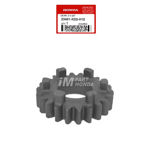 Jual 23481-K03-H10 Gear Counter Fourth Gigi Rasio C-4 22T Revo Fi ...