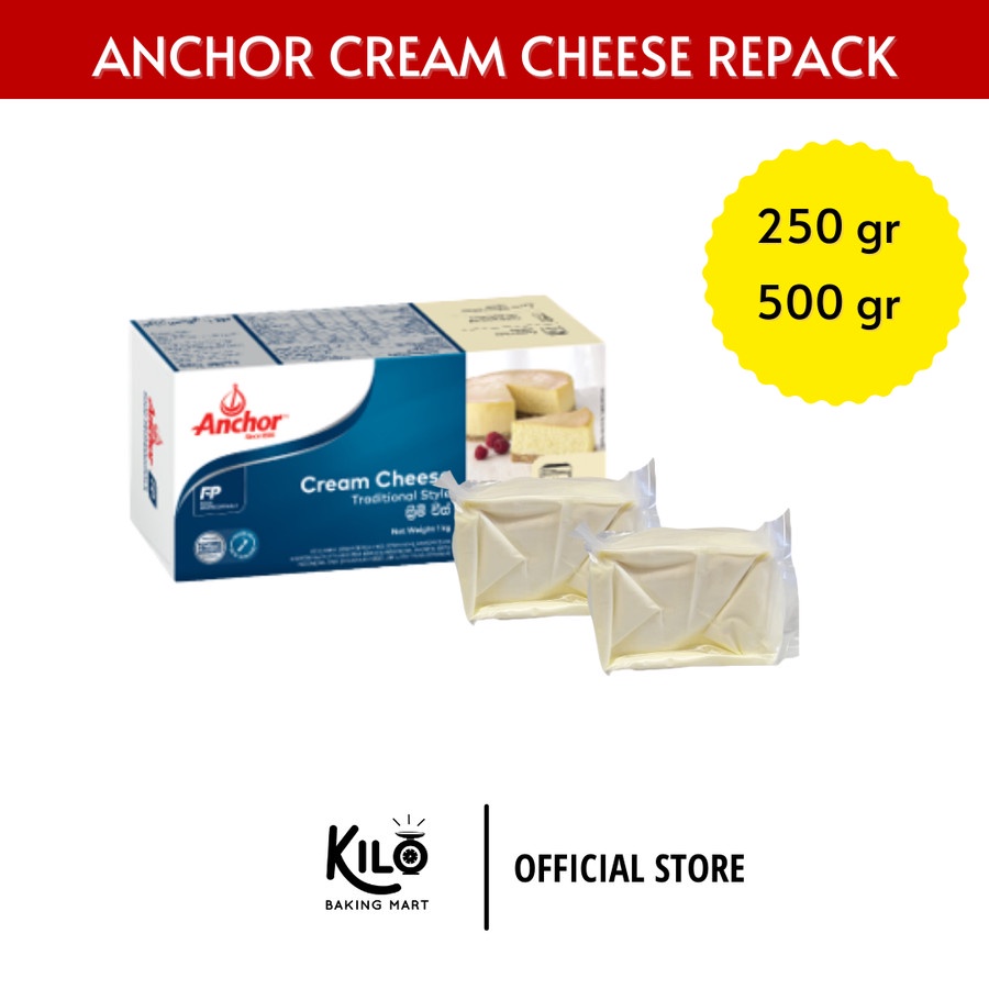 Jual Anchor Cream Cheese Original 1 kg - Kemasan Original Repack ...
