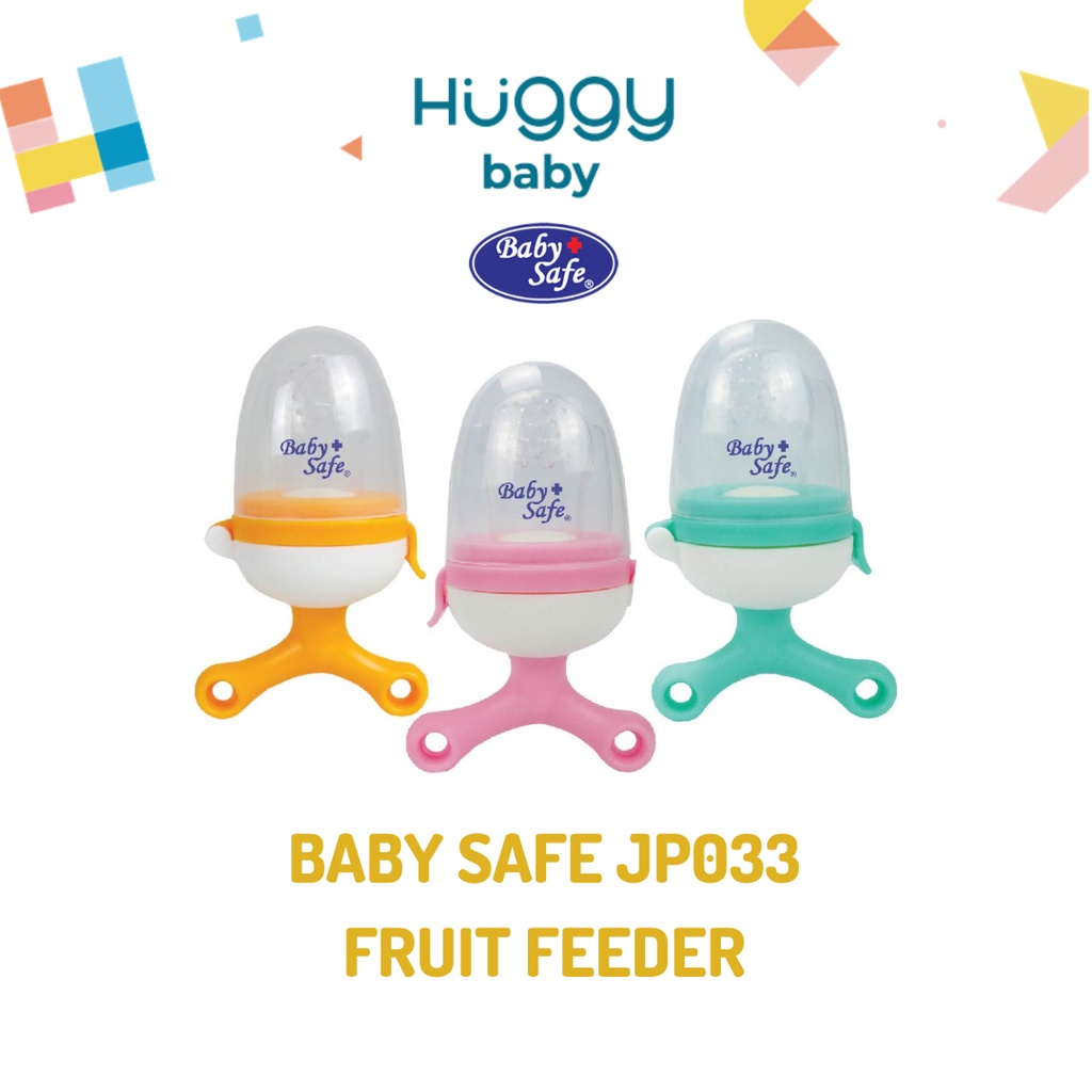 Jual Baby Safe JP033 Fruit Feeder | Dot Empeng Buah Bayi Food Pacifier | Shopee Indonesia