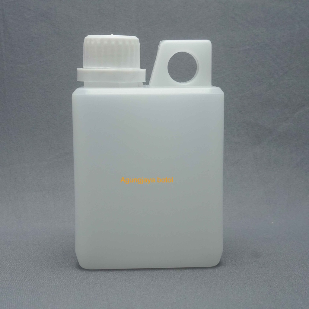 Jual Botol Jerigen 0,5 L Kotak Natural HDPE Neck 30 Set Spl/Jerigen ...