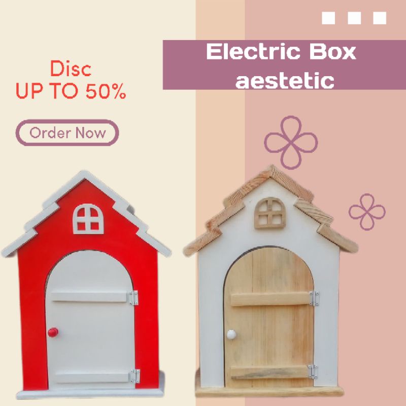 Jual box listrik aestetic box penutup meteran listrik box listrik pulsa ...