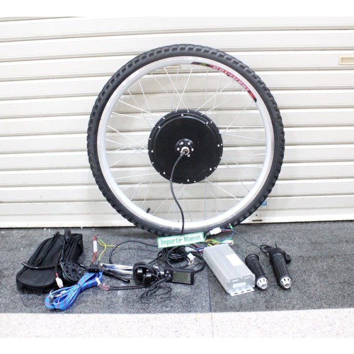 Jual KIT DINAMO SEPEDA LISTRIK 48V 1000W BAN 26 X 1.75 SEPEDA GUNUNG MTB 26 ORIGINAL | Shopee ...