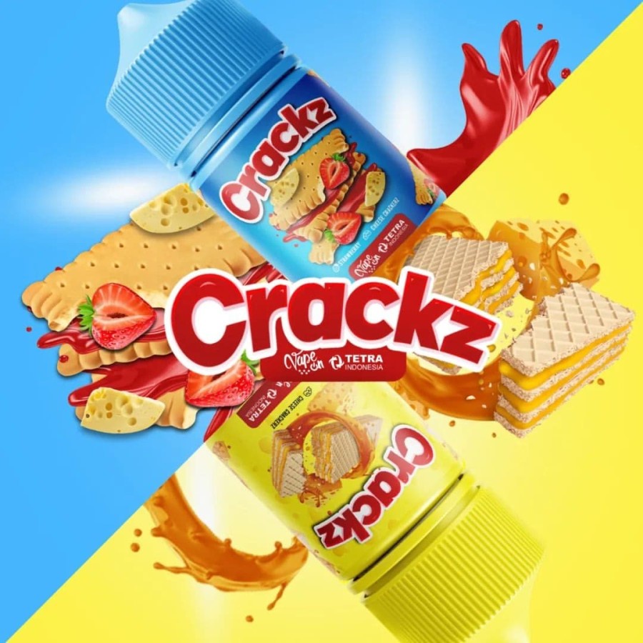 Jual LIQUID 60ML CRACKZ SERIES FREEBASE | Shopee Indonesia