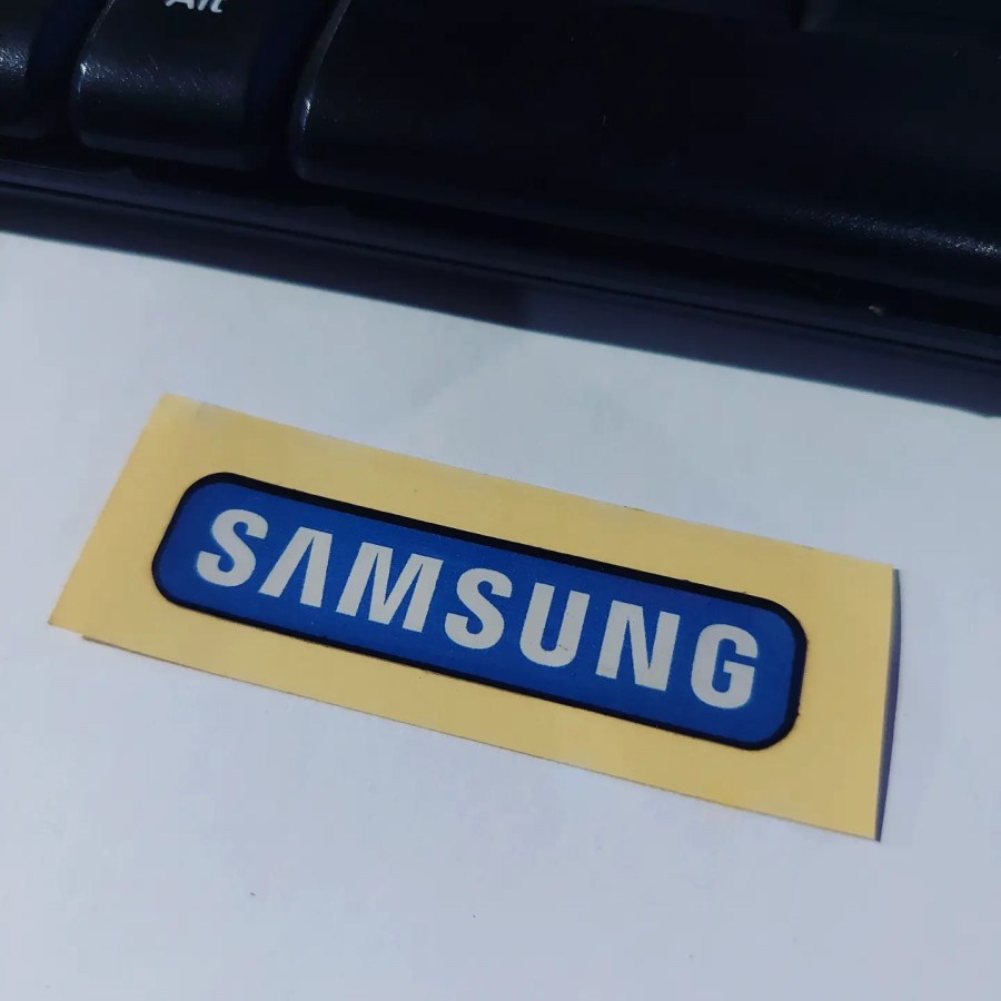 Jual Sticker Resin Timbul Samsung Stiker Lentur 3D Laptop PC | Shopee ...