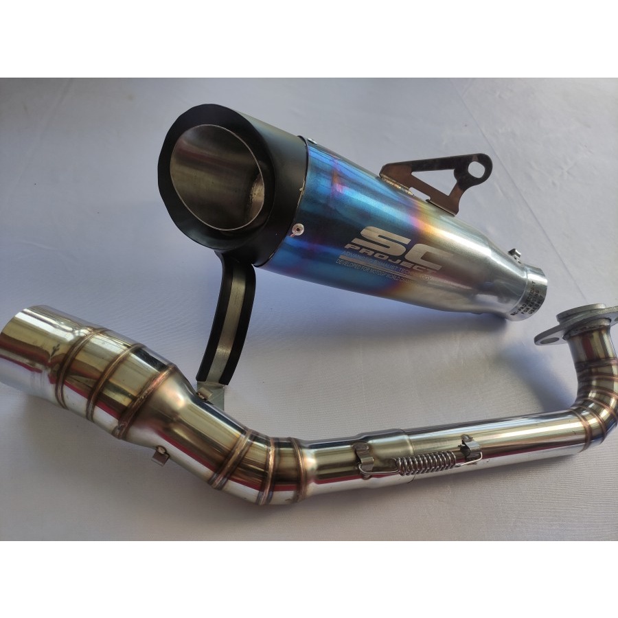 Jual Knalpot Racing Sc Project Nmax , PCX, Aerox, Vario Fullsystem ...
