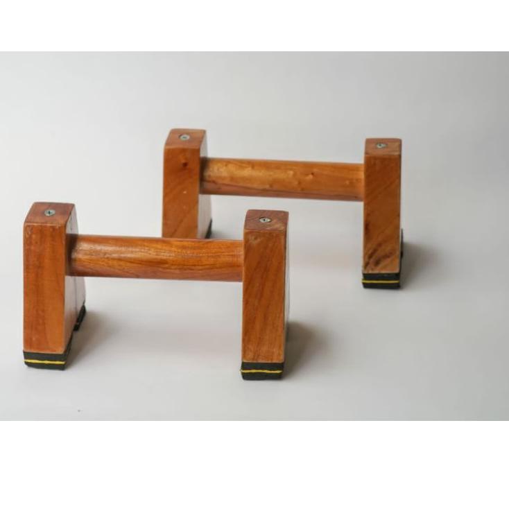 Jual artTt0T4--Alat Bantu Push Up Bar Mini Parallettes Calisthenic Kayu ...