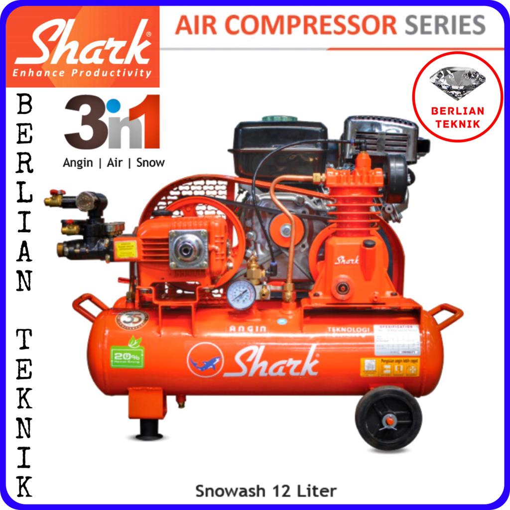Jual Mesin Cuci Steam Snow Wash Sprayer Compressor Set 3in1 Shark 12 ...