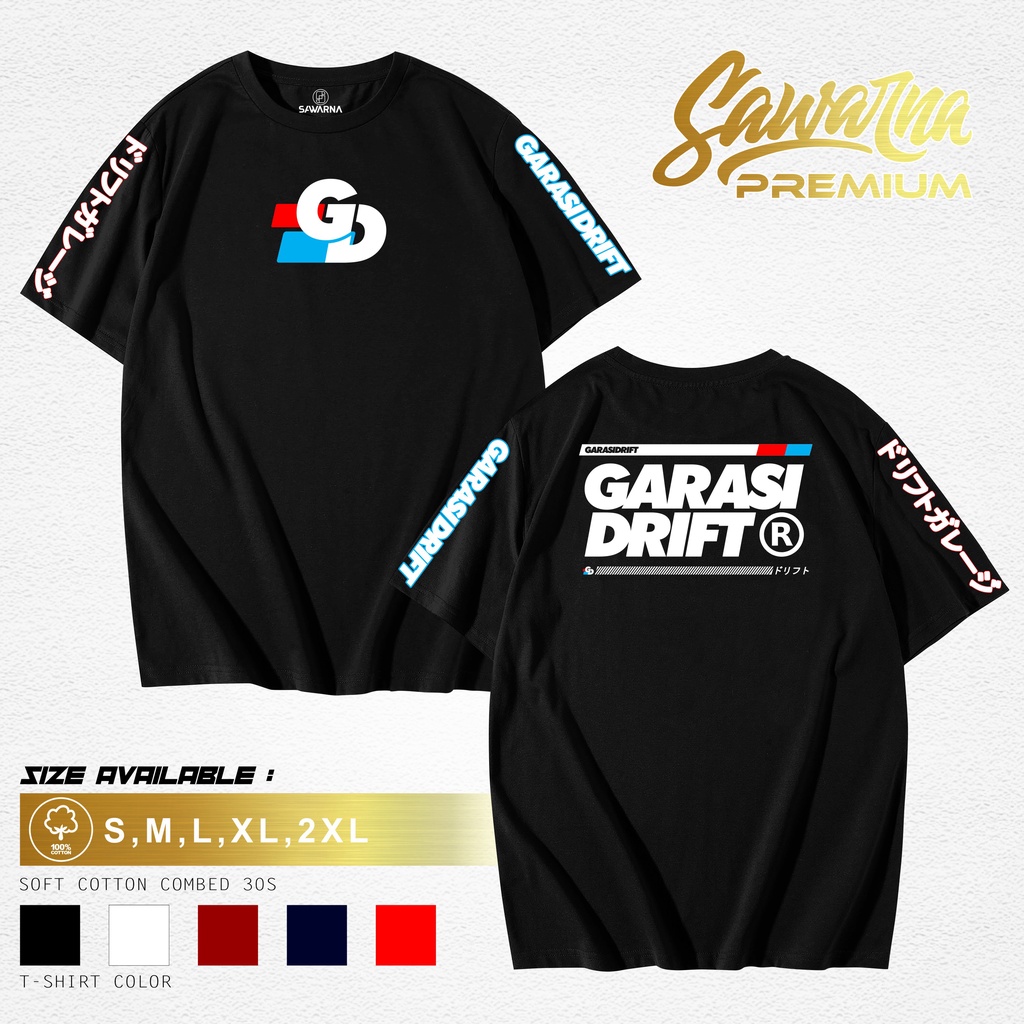 Jual Kaos garasi roboh kaos garasi drift distro garasi drift merchandise kaos brio garasi drift ...