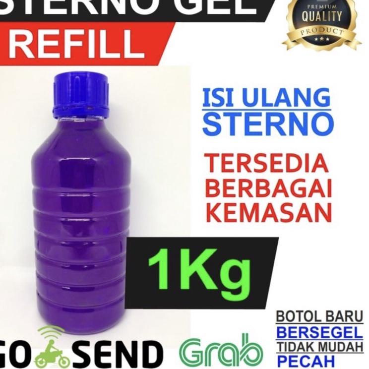 Jual Hot Brand Refill Sterno Isi Ulang Gel Jelly Kompor Sterno 1Kg ...