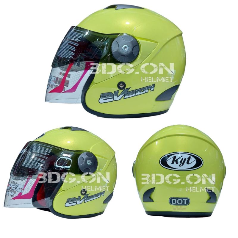 Jual HELM KYT 2 VISION SOLID ORIGINAL Banyak Pilihan Warna | Shopee ...