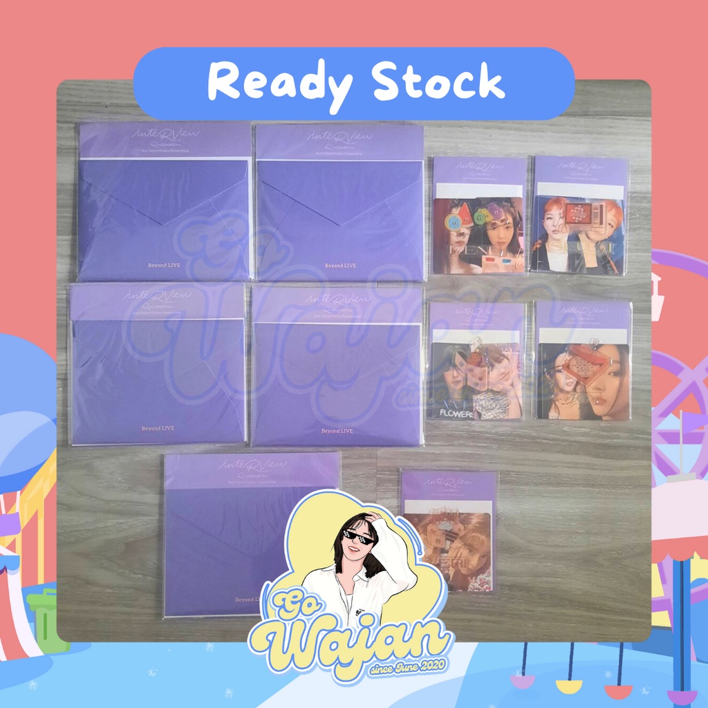 Jual [ READY STOCK ] RED VELVET INTERVIEW VOL 7 BEYOND LIVE QUEENDOM SPECIAL AR EPOXY STICKER ...