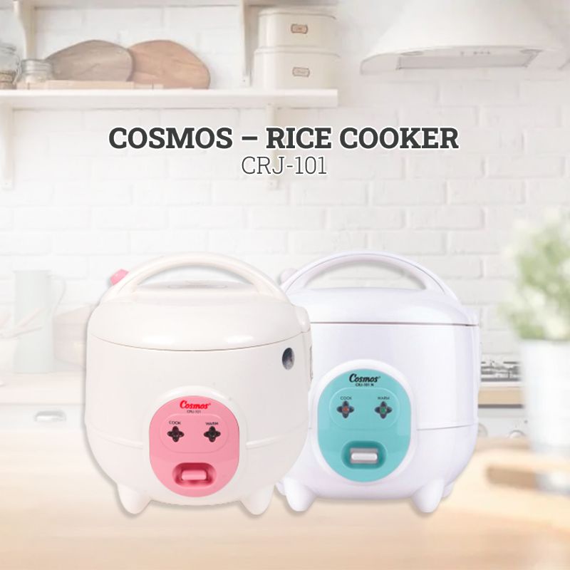 Jual Rice cooker Cosmos penanak nasi serbaguna CRJ 101N cek stok warna ...