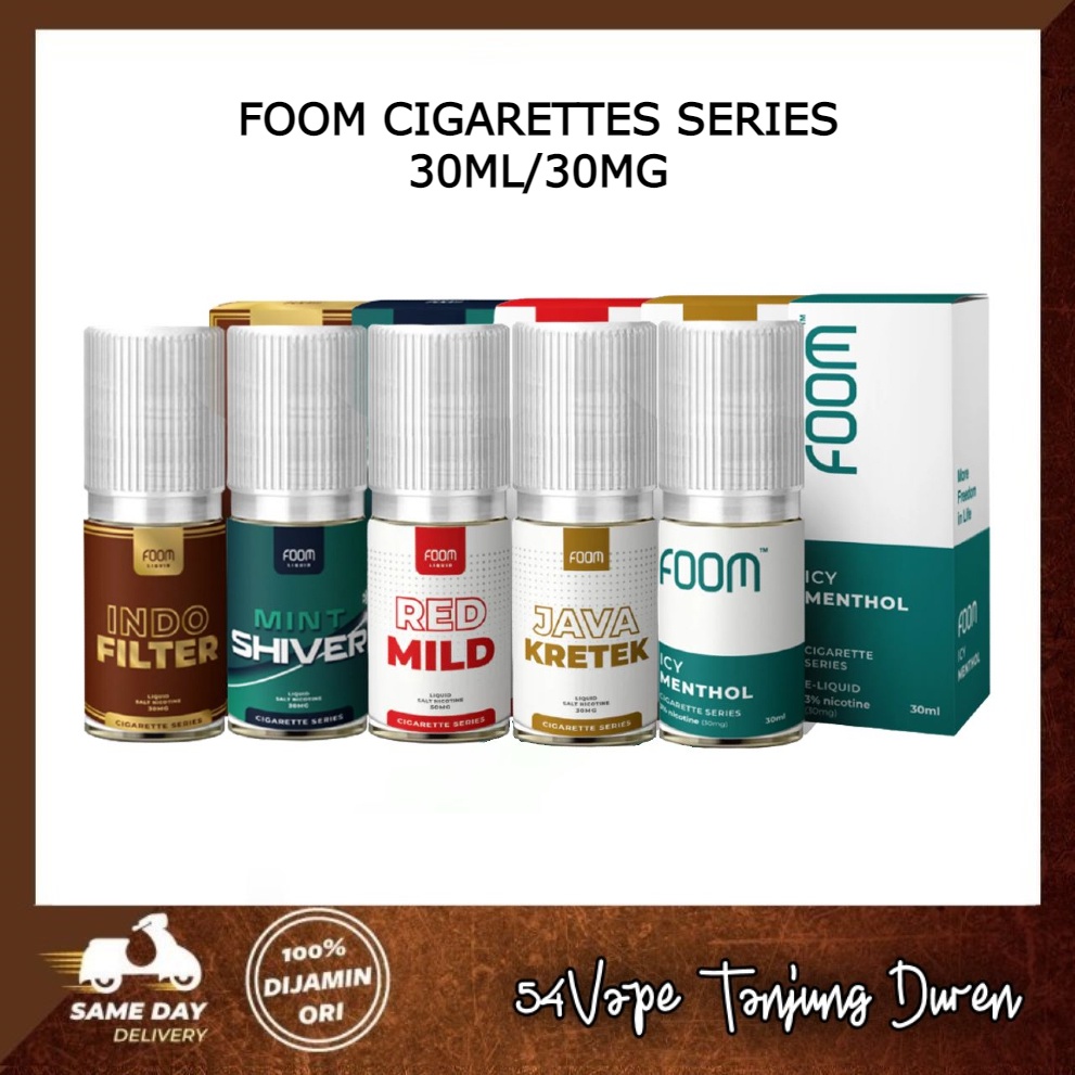 Jual FOOM CIGARETTE SERIES SALT 30ML | Shopee Indonesia