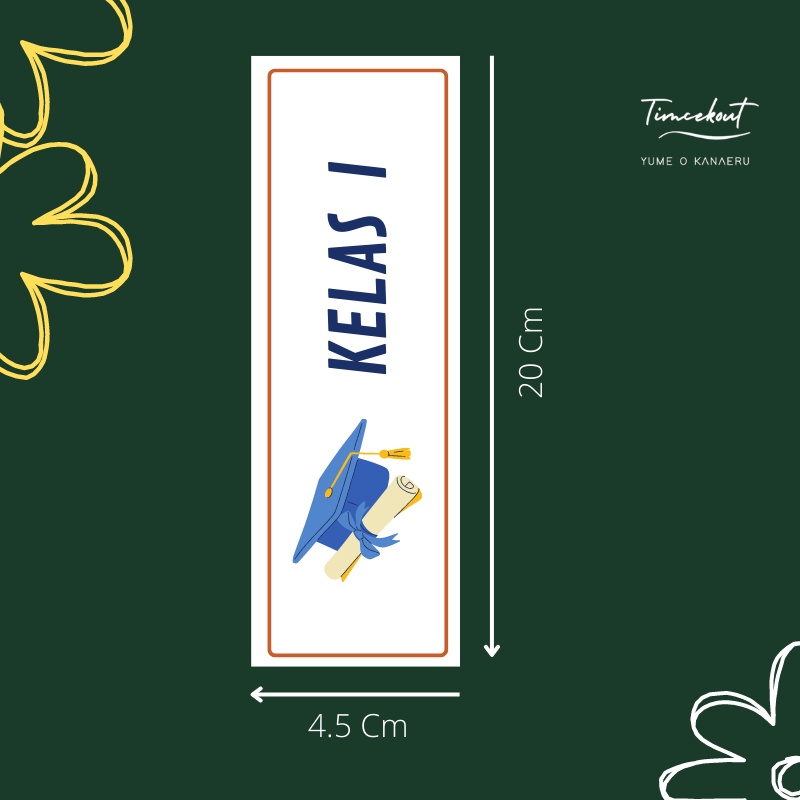 Jual STIKER CLASS PENANDA KELAS WATERPROOF | Shopee Indonesia