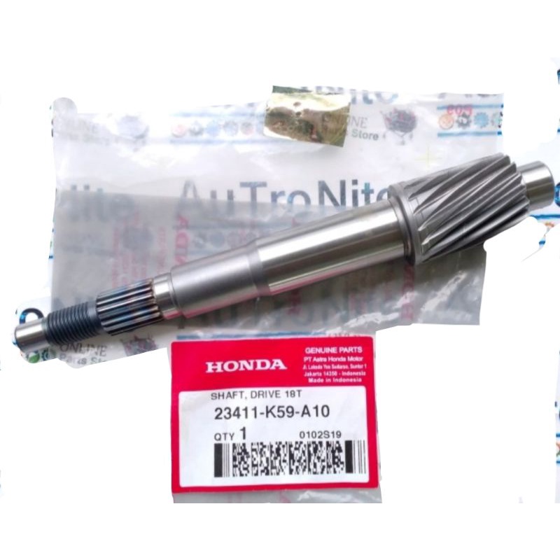Jual As Pully Shaft Drive 18T Honda all new Vario 150 Esp ORIGINAL | Shopee Indonesia