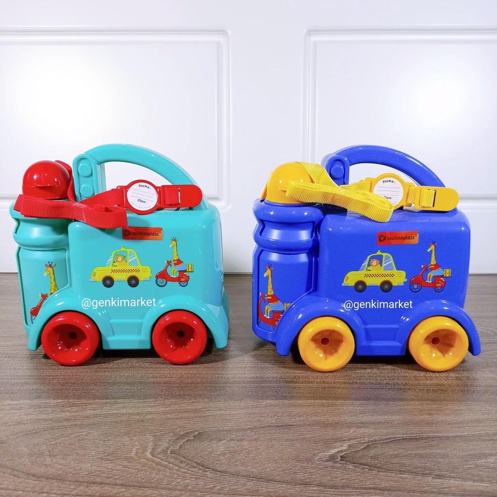 Jual Tempat Makan Technoplast Car School Box Kotak Makan Kotak Bekal ...