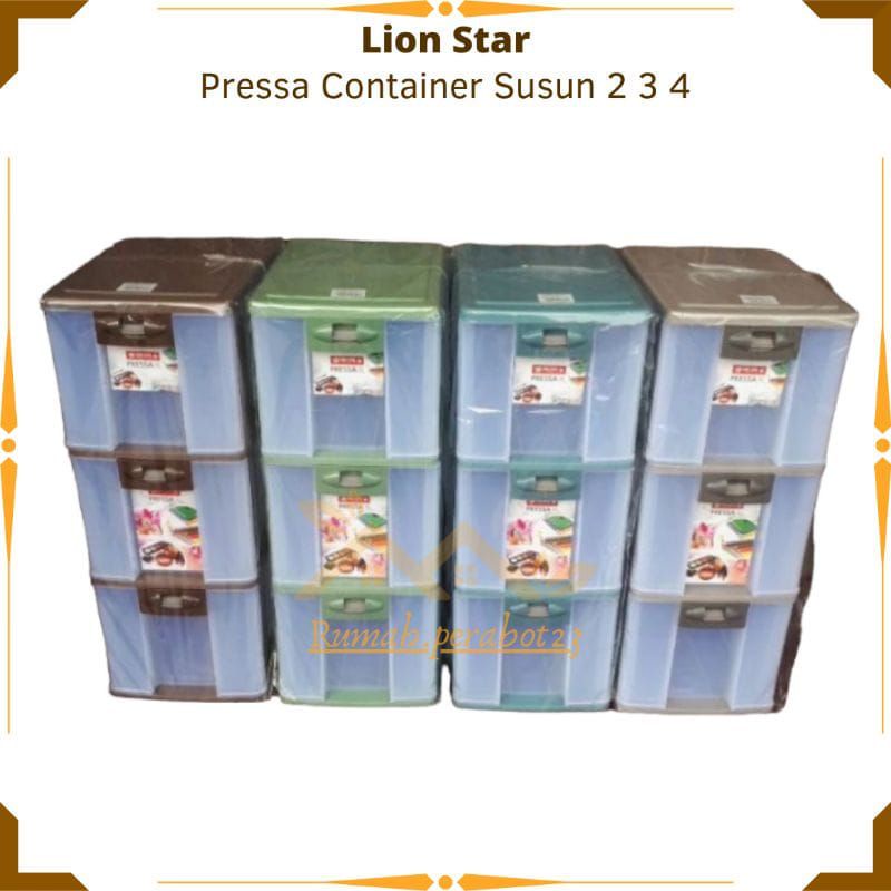 Jual LION STAR - RAK LACI CD DVD MINI CONTAINER SUSUN 2 3 4 SUSUN ...