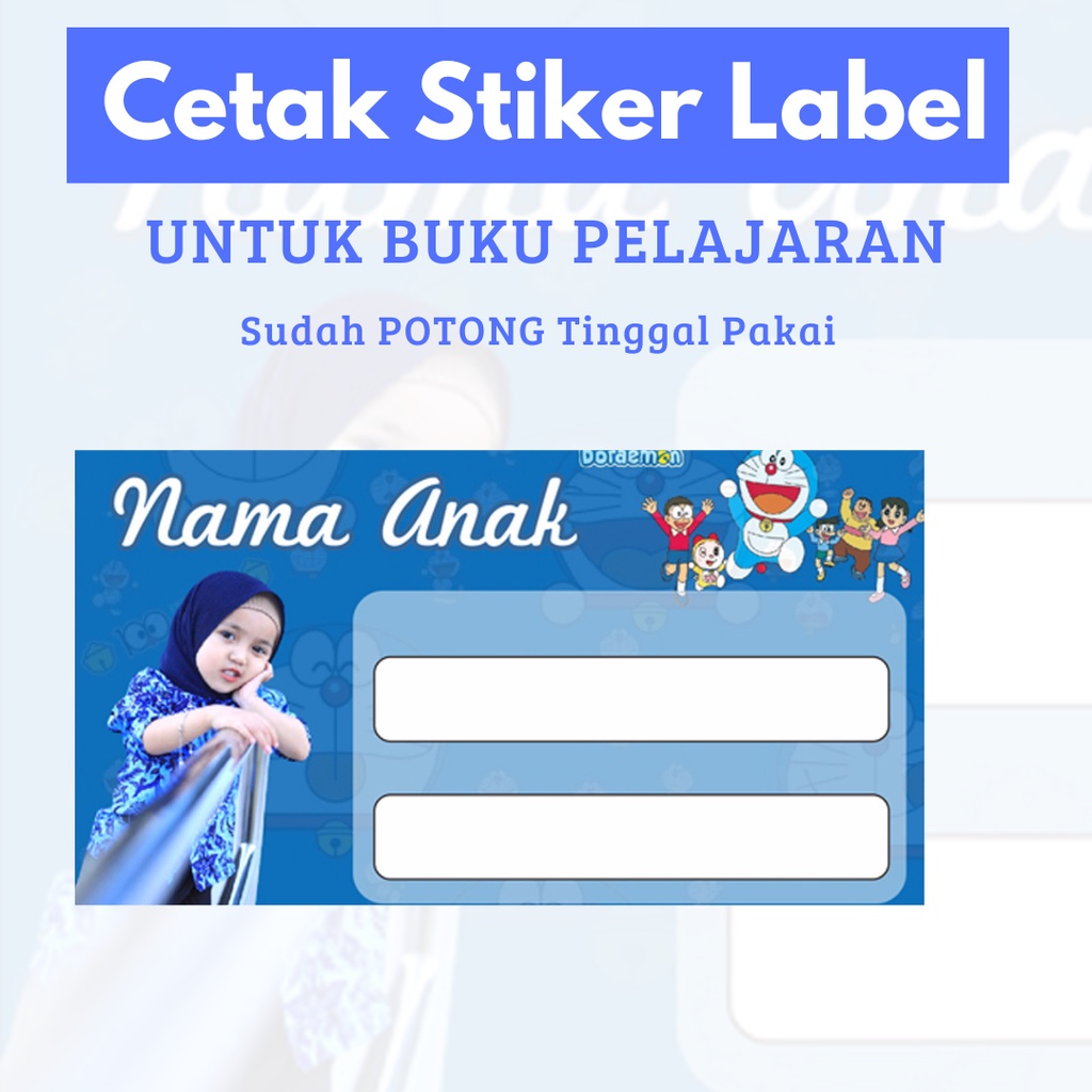 Jual Stiker Lebel MATA PELAJARAN SEKOLAH - untuk buku tulis | Shopee ...
