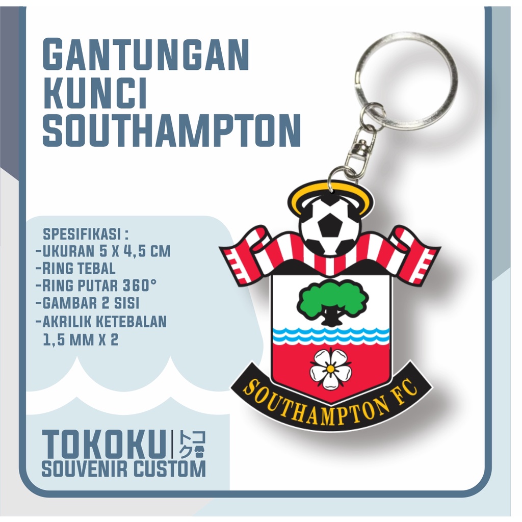 Jual (PROMO) GANTUNGAN KUNCI LOGO TIM EPL | GANCI SEMUA TIM BOLA ...