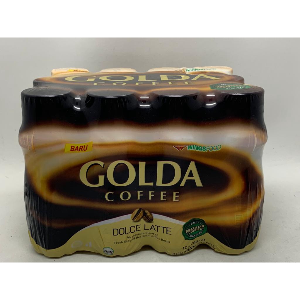 Jual MINUMAN KOPI KEMASAN SIAP MINUM GOLDA DUS (ISI 12 X 200 ML ...