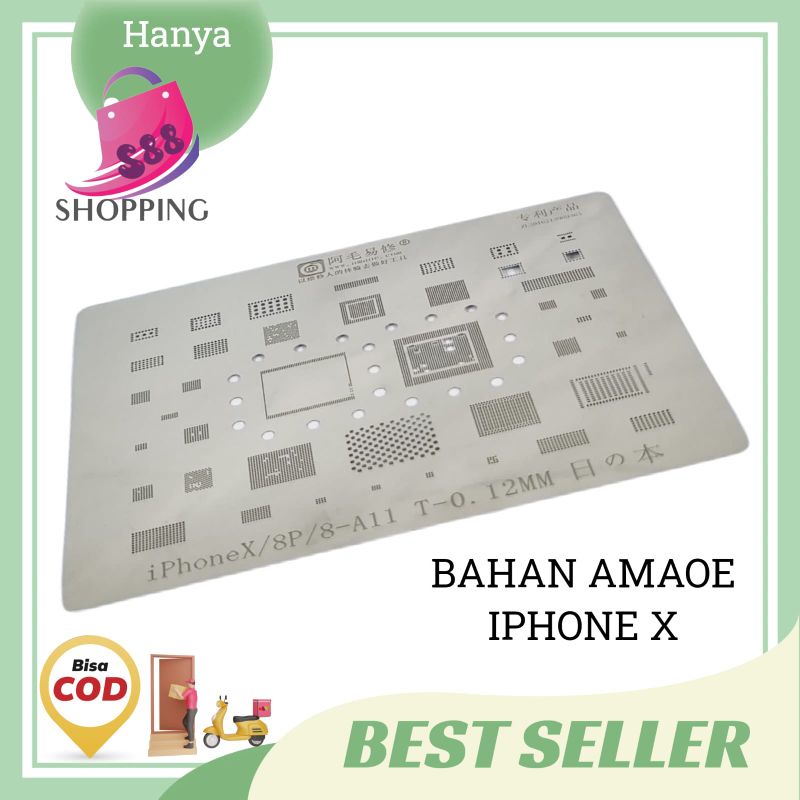 Jual CETAKAN IC PLAT BGA IC CPU IP 6S 7G 8G X | Shopee Indonesia