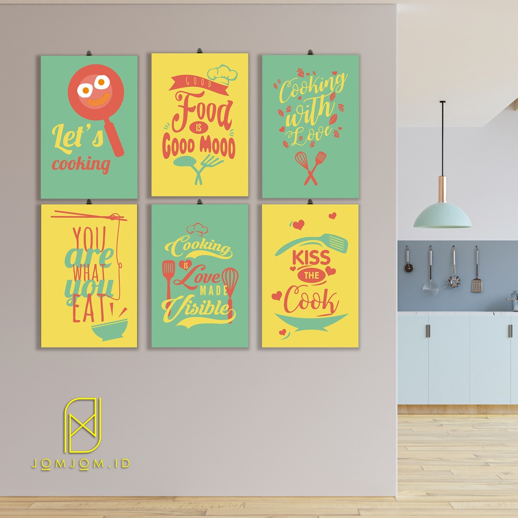 Jual Hiasan Dinding poster kayu, Pajangan kamar dapur restoran dekorasi ...