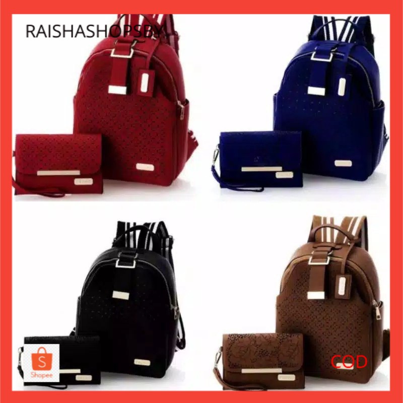 Jual TAS GLOBAL/ RANSEL KAYSHA 3 IN 1#TERLARIS/ TAS WANITA FASHION ...