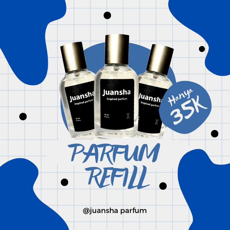 Jual JUANSHA PARFUM 35ML PAKET HEMAT ( AROMA REQUEST CHAT ADMIN ...