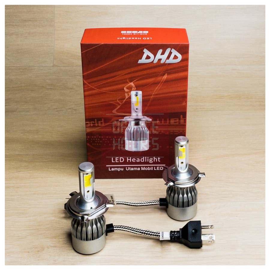 Jual LED Headlight - Lampu Mobil - DHD-LIG C6001 H4 | Shopee Indonesia