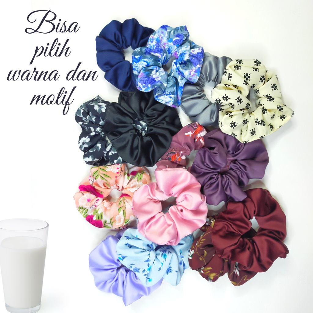 Jual Scrunchie Scrunchies Srunchie Scrunchi Scunchie Scruncie Crunchies ...